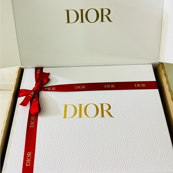 Dior | Party Supplies | Dior Gift Box With Red Ribbon For Lunar New ...